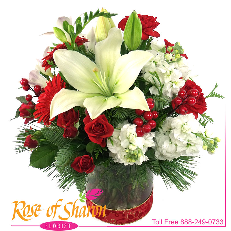 Catalog# 2150 - Spirit of Christmas Santa Maria CA Local Florist. Same ...